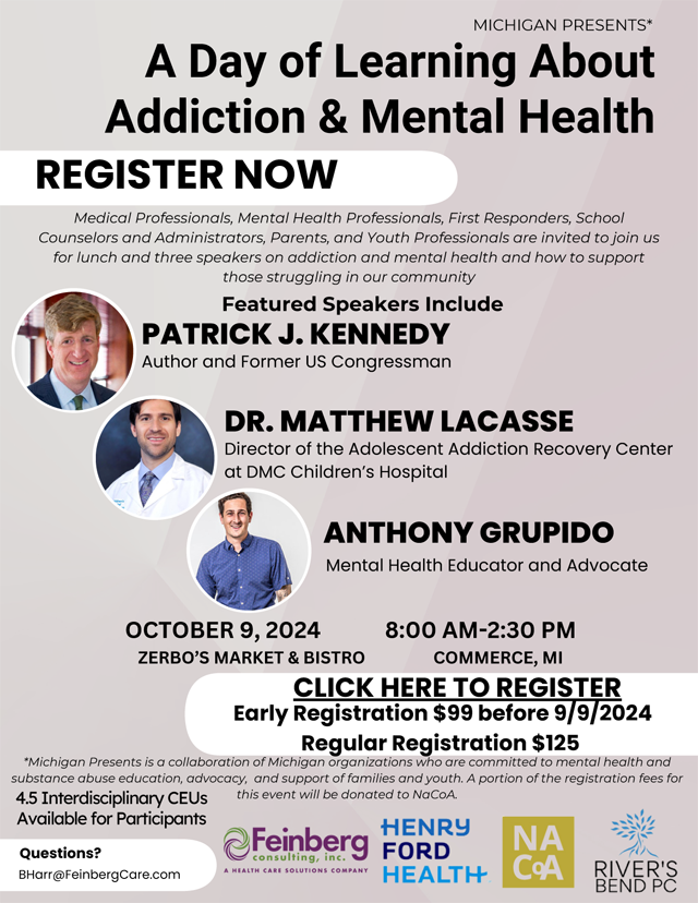 October 9, 2024 - A Day of Learning About Addiction & Mental Health ...